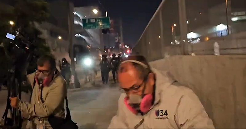 Fighting for Press Rights at California Protests - First Amendment ...